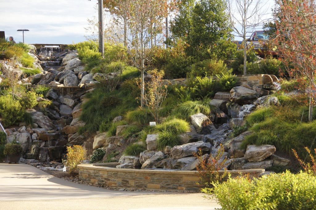 Landscapes of the Month: Installing a Complex Courtyard Waterfall - The ...