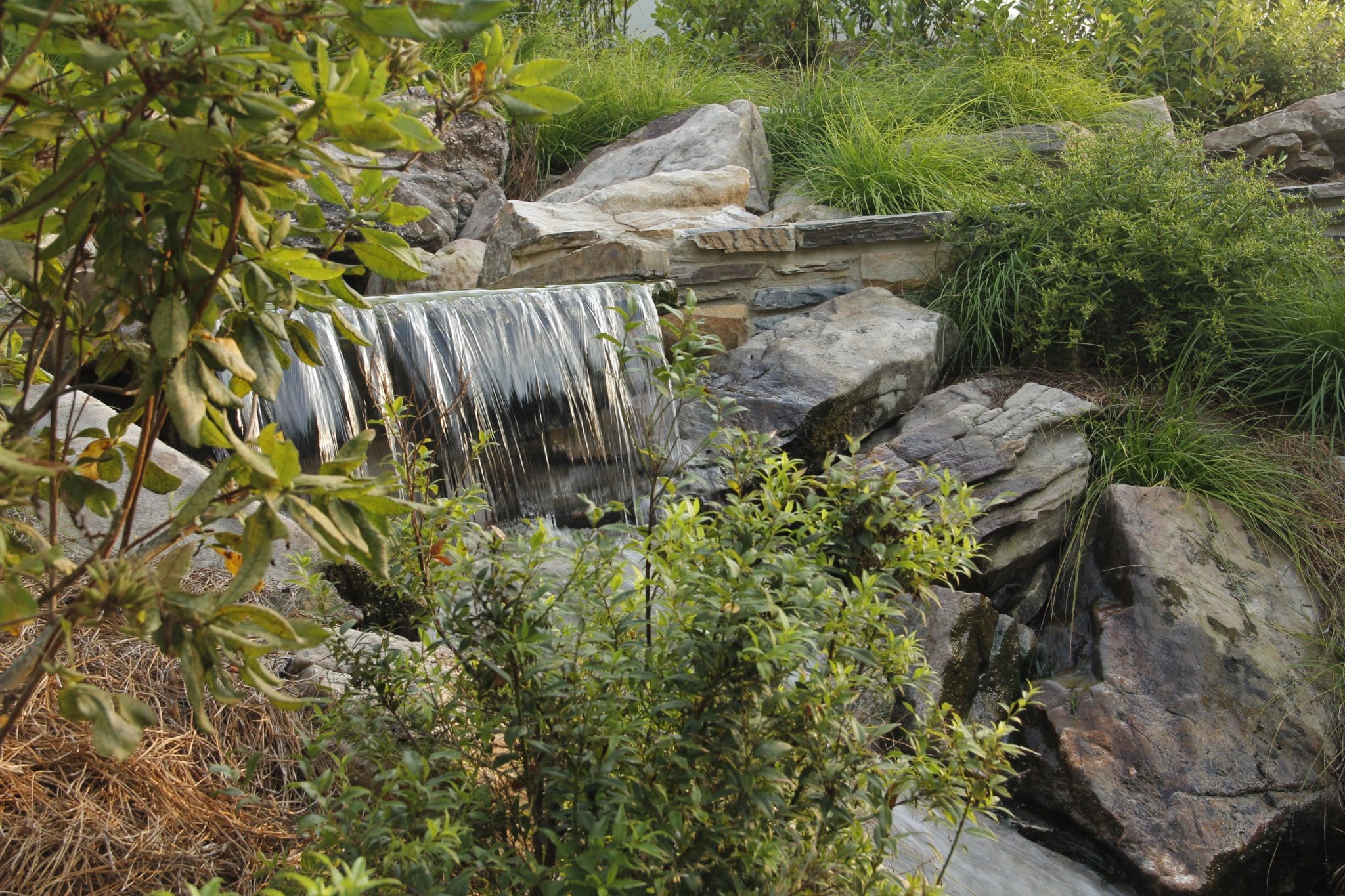 Landscapes of the Month: Installing a Complex Courtyard Waterfall - The ...